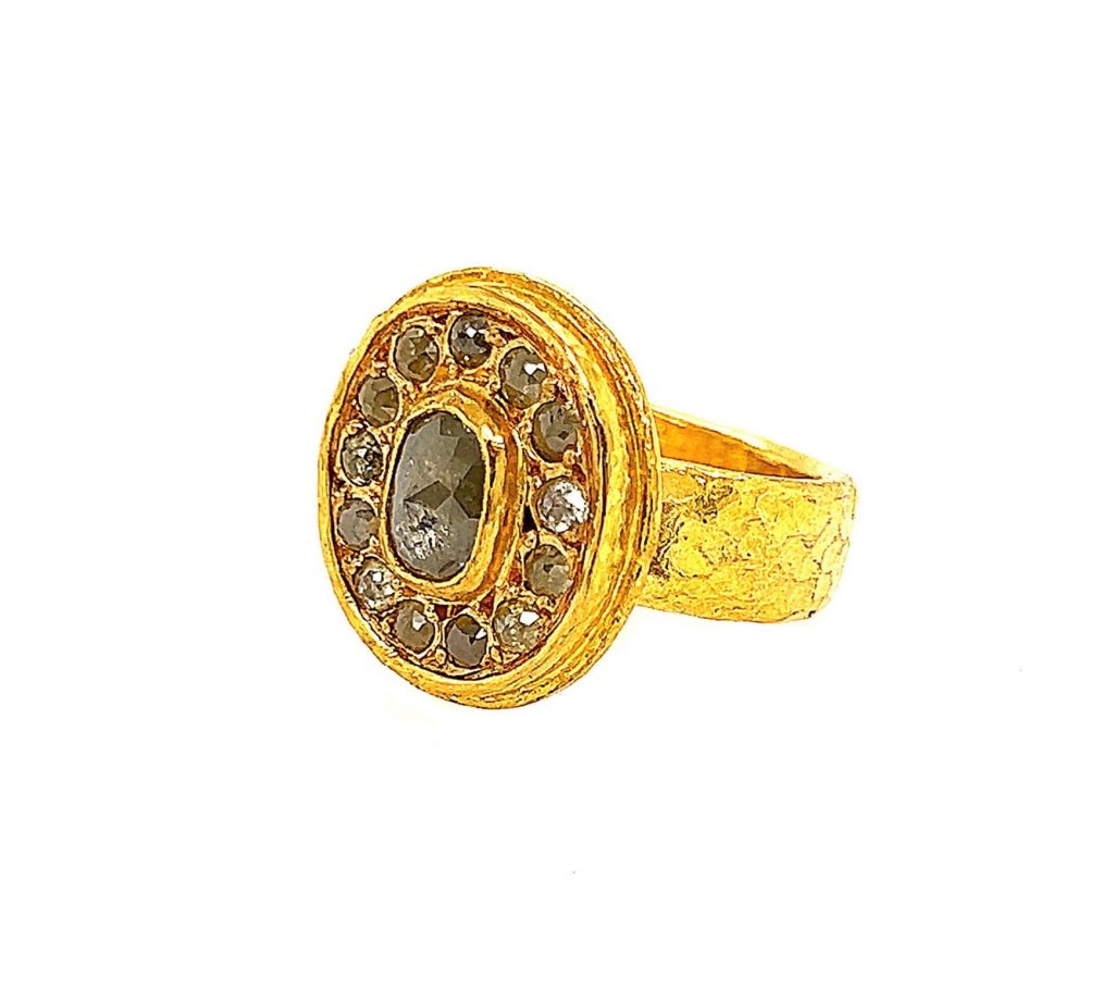 Natural Diamonds Ring – Ara 24K Collections